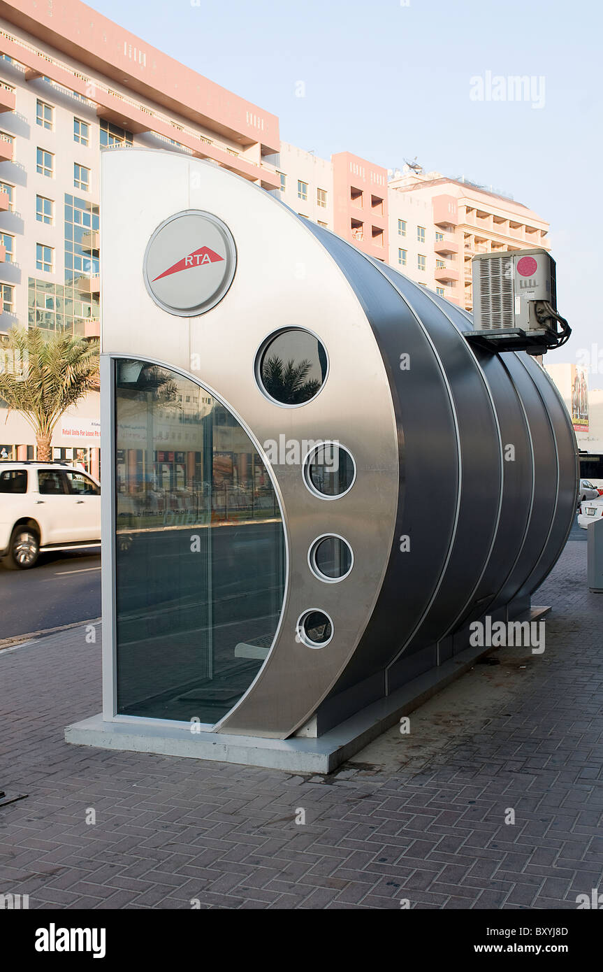 an air-conditioned bus stop Stock Photo - Alamy