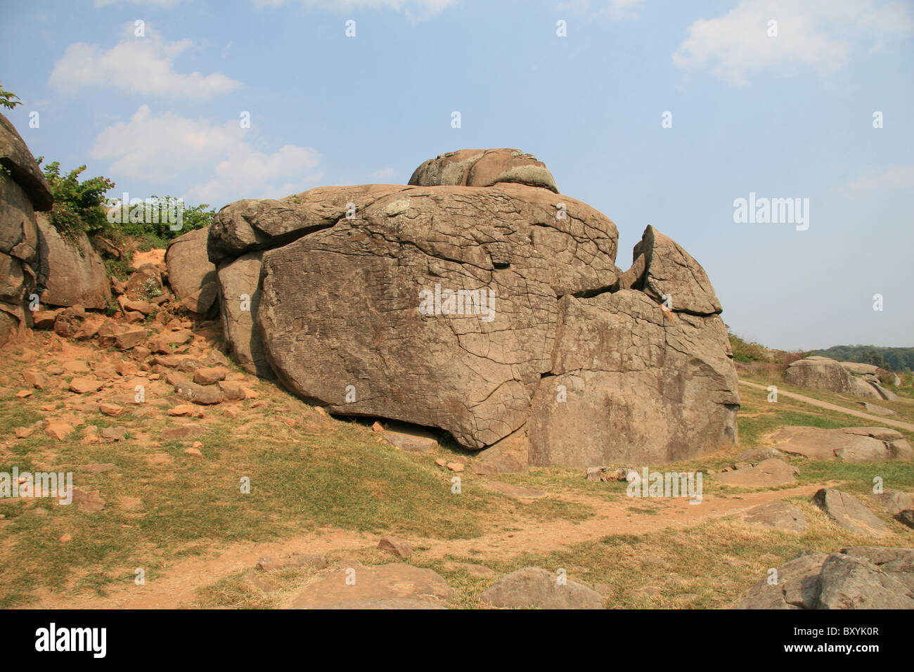 Rock outcrop gettysburg hi-res stock photography and images - Alamy