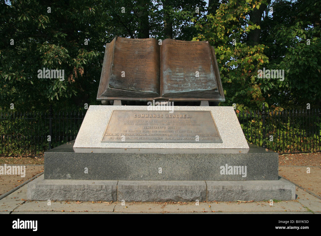 High Water Mark of the Rebellion Monument, High Water Mark, Gettysburg ...
