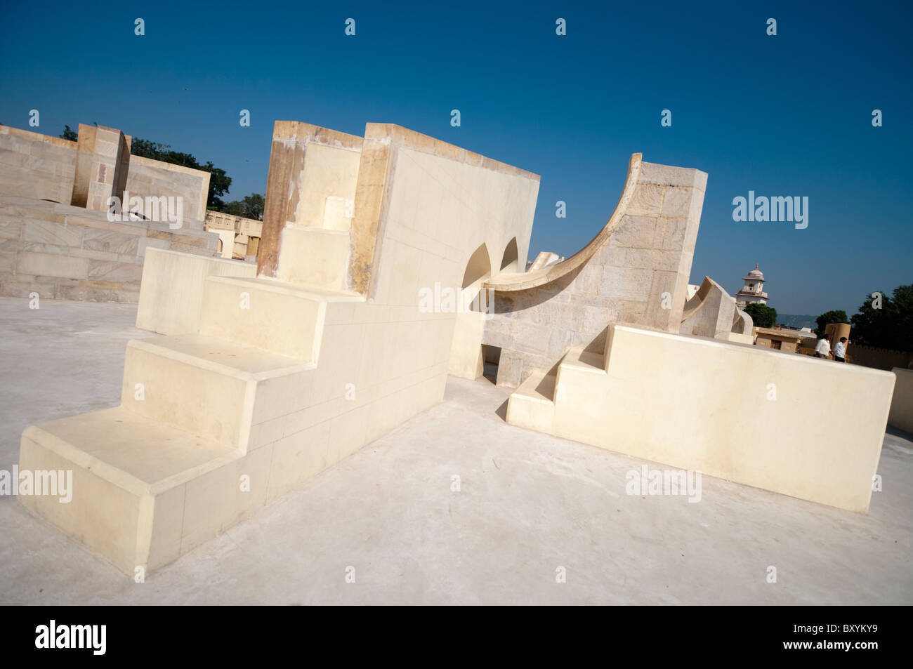 Jantar Mantar Instrument Detail Stock Photo - Alamy