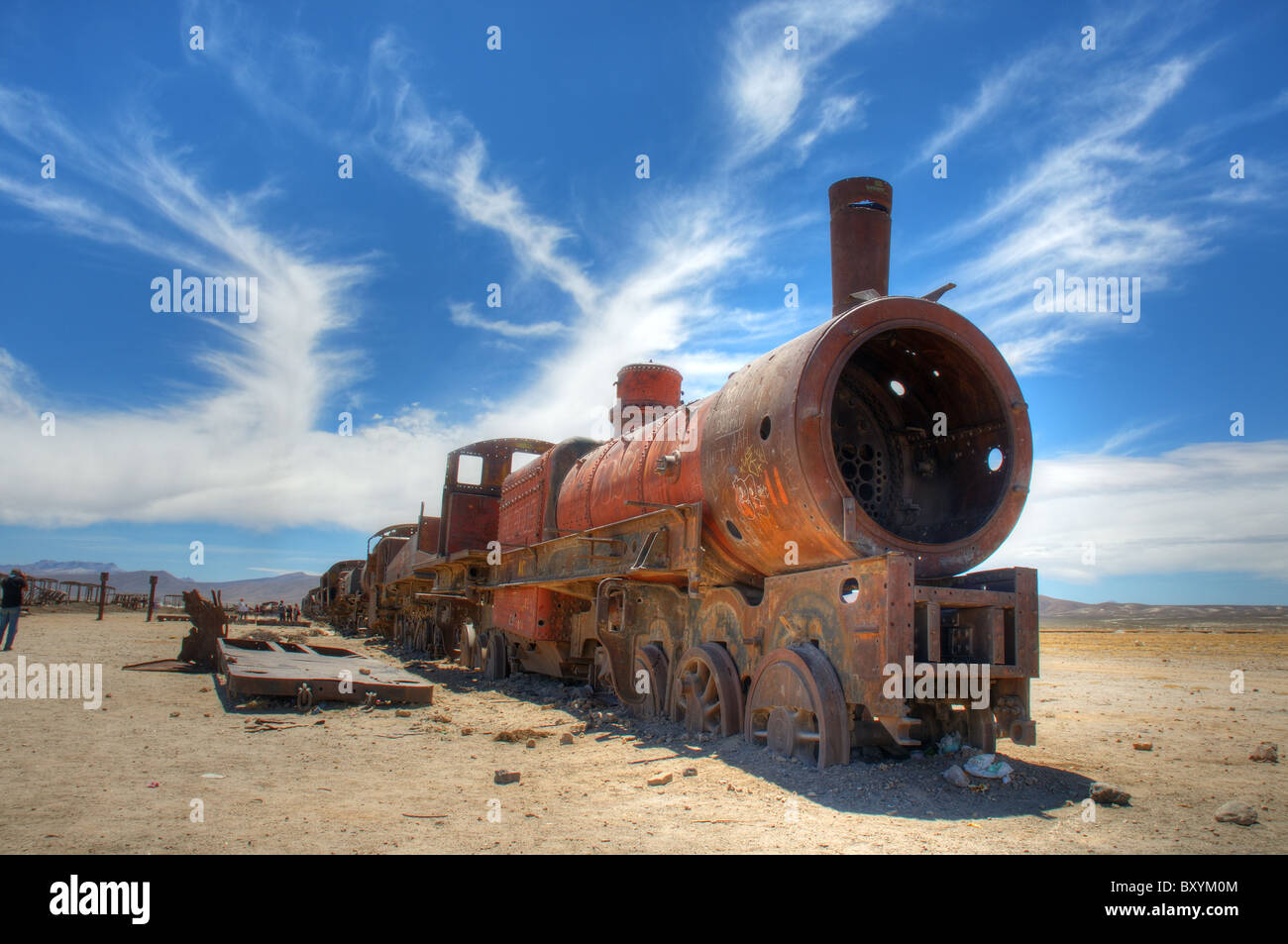 Abandoned steam locomotive hi-res stock photography and images - Alamy