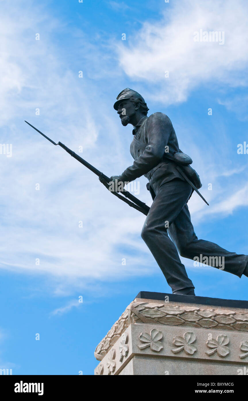 Cemetery ridge statue hi-res stock photography and images - Alamy