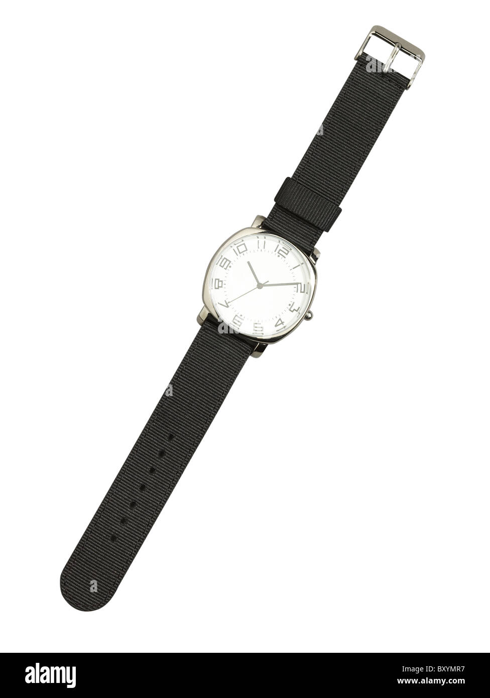 mens watch on white background Stock Photo - Alamy