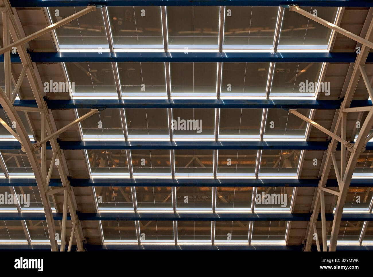 Ceiling of subway station Stock Photo - Alamy