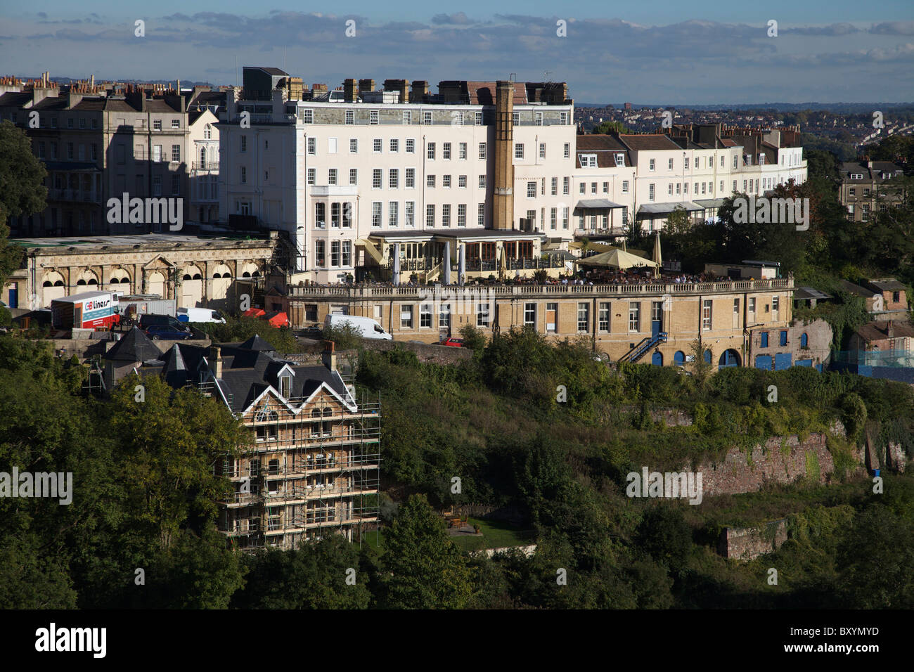 Clifton, Bristol,UK,Clifton Suspension Bridge,Hotel Stock Photo - Alamy