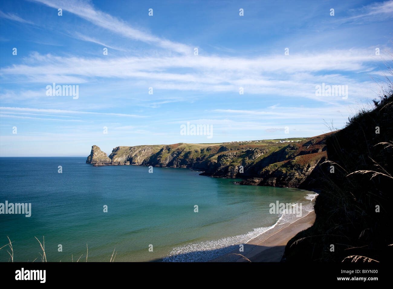 Bossiney Haven, Cornwall Stock Photo - Alamy