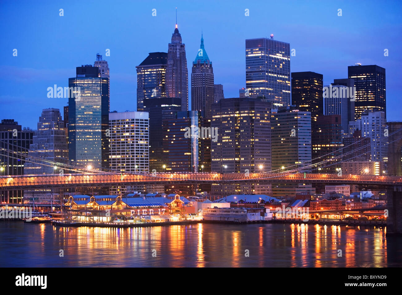 Skyline brooklyn hi-res stock photography and images - Alamy
