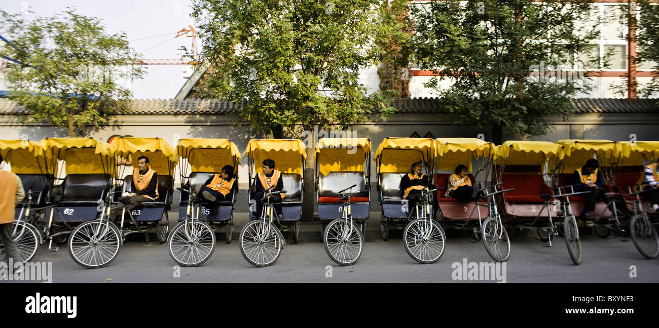 Pedicab china hi-res stock photography and images - Alamy