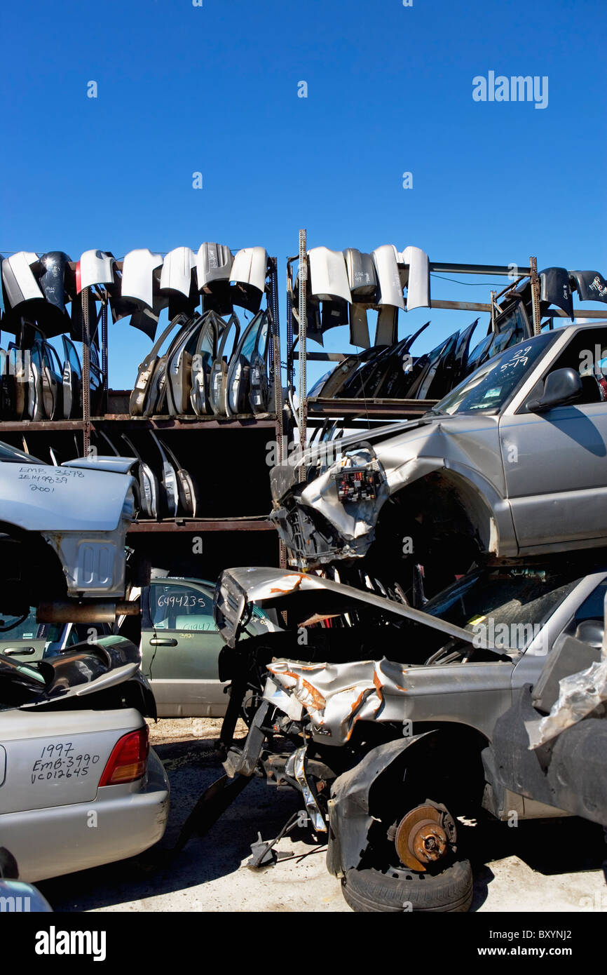 Car stack new york hi-res stock photography and images - Alamy