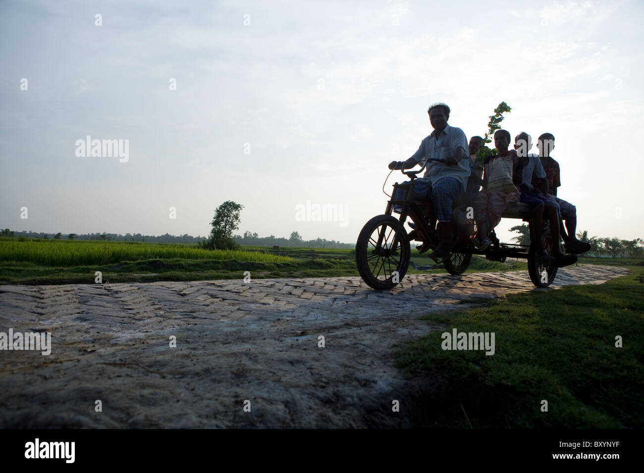 Village scene in rural Bangladesh Stock Photo - Alamy