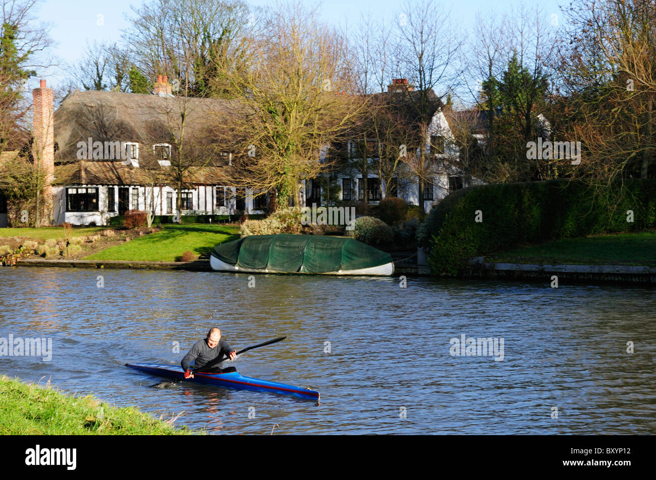 Cambridge kayaking hi-res stock photography and images - Alamy