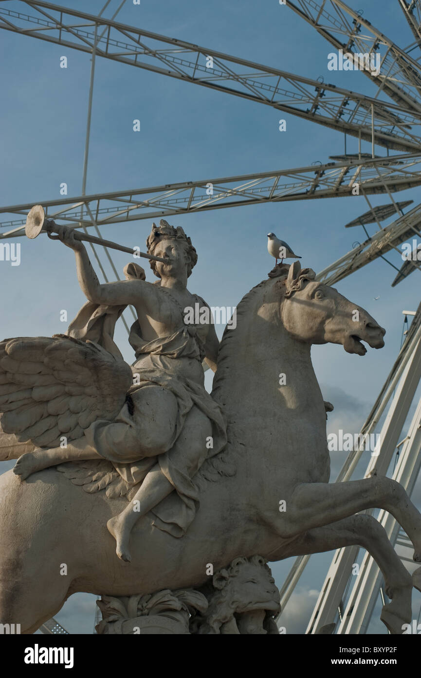 Paris, France, French Historic Monuments, Close up, "Place de la ...