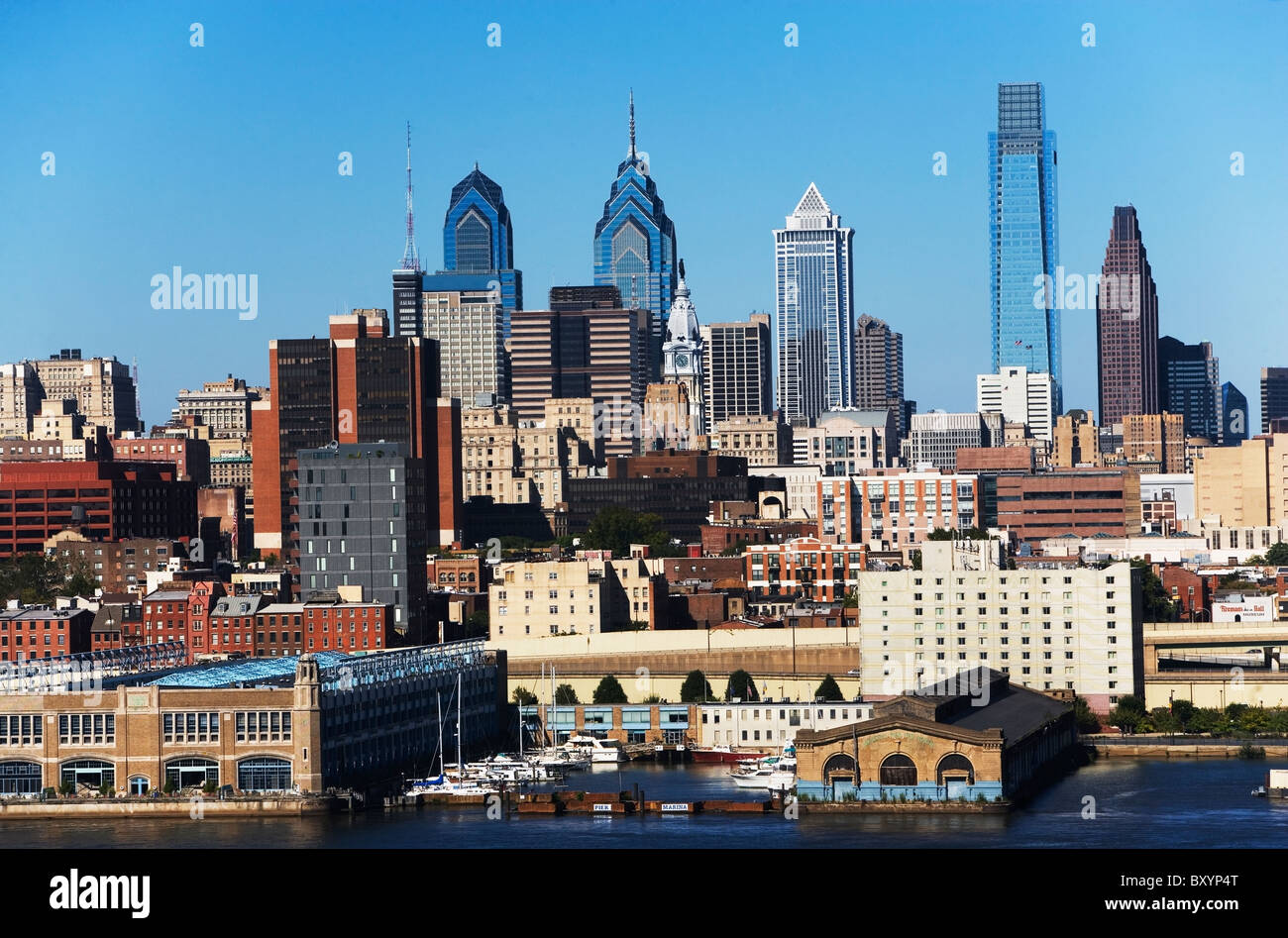 Cityscape of philadelphia hi-res stock photography and images - Alamy