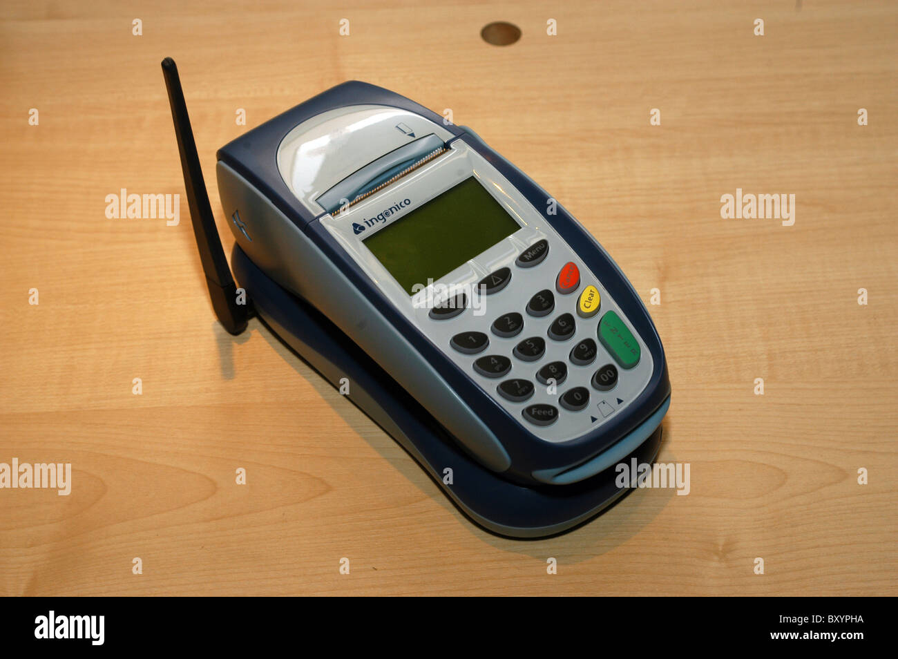 Chip and pin machine Stock Photo - Alamy