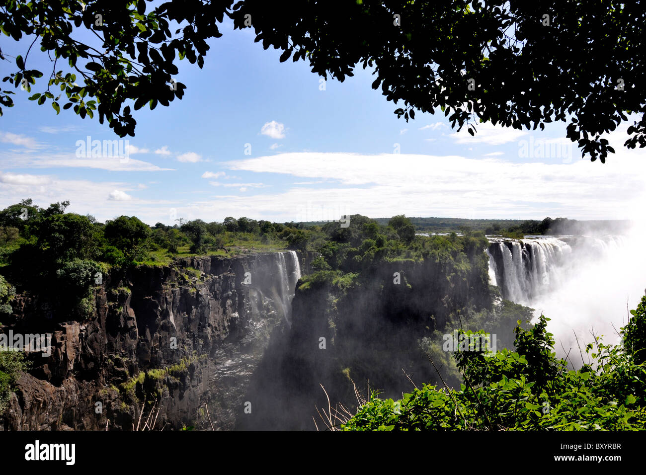 Waterfalls, Victoria Falls, Zimbabwe Stock Photo - Alamy