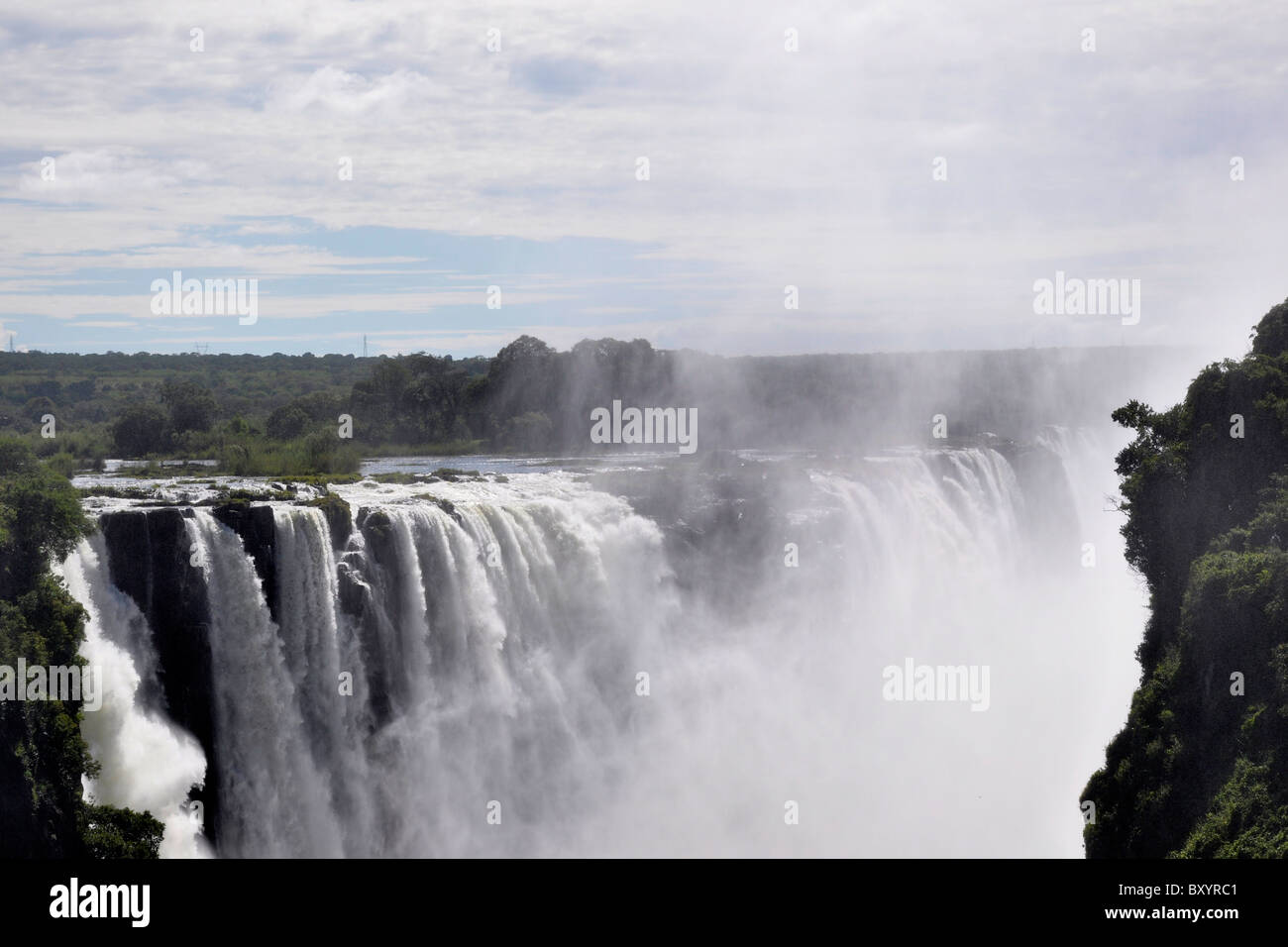 Waterfalls, Victoria Falls, Zimbabwe Stock Photo - Alamy