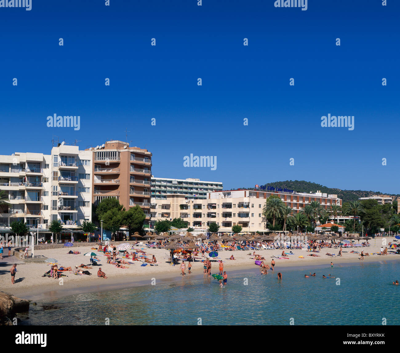 Palma nova beach majorca spain hi-res stock photography and images - Alamy