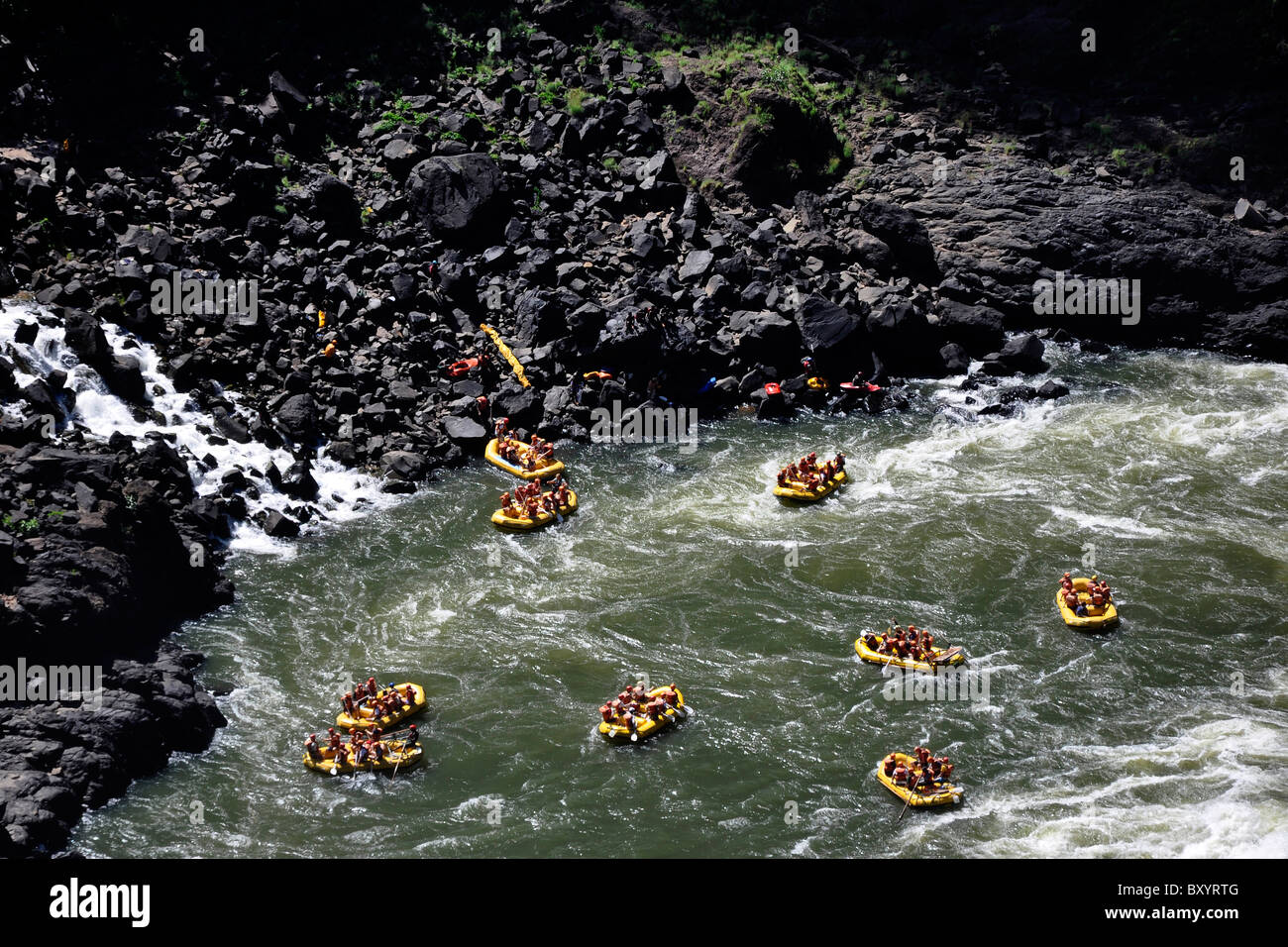 Rafting victoria falls hi-res stock photography and images - Alamy