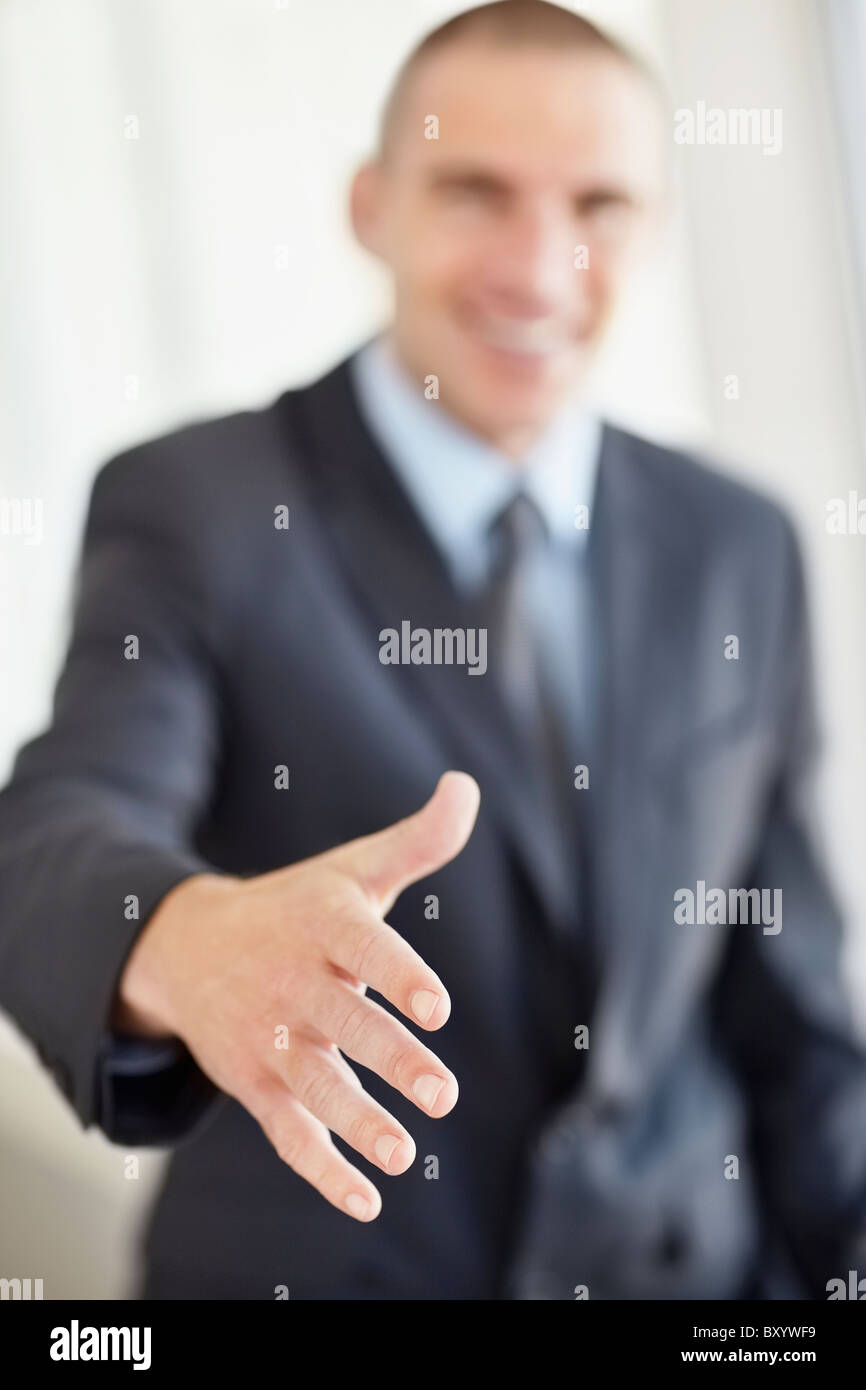 Offering handshake focus on hand hi-res stock photography and images ... Offering handshake focus on hand hi-res stock photography and images ...