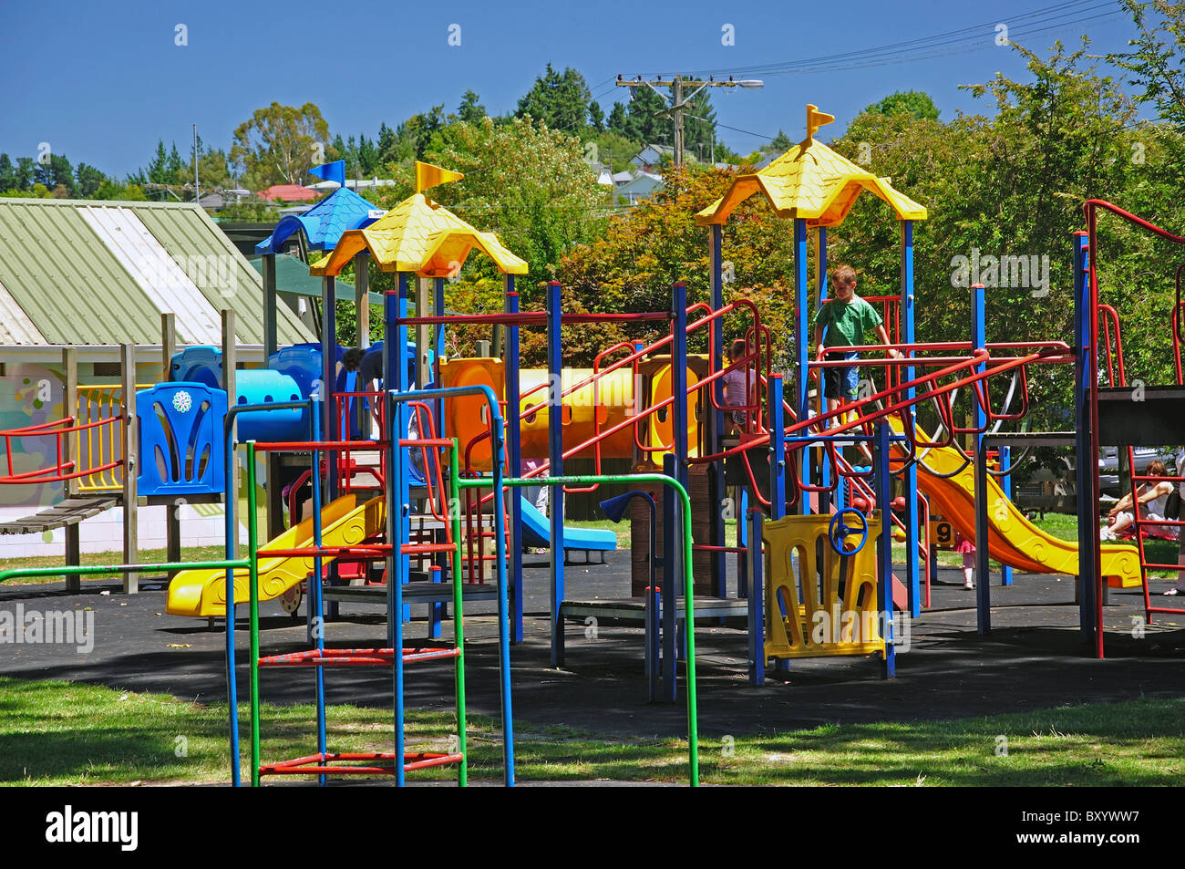 Children's playground, Geraldine Domain, Cox Street, Geraldine ...