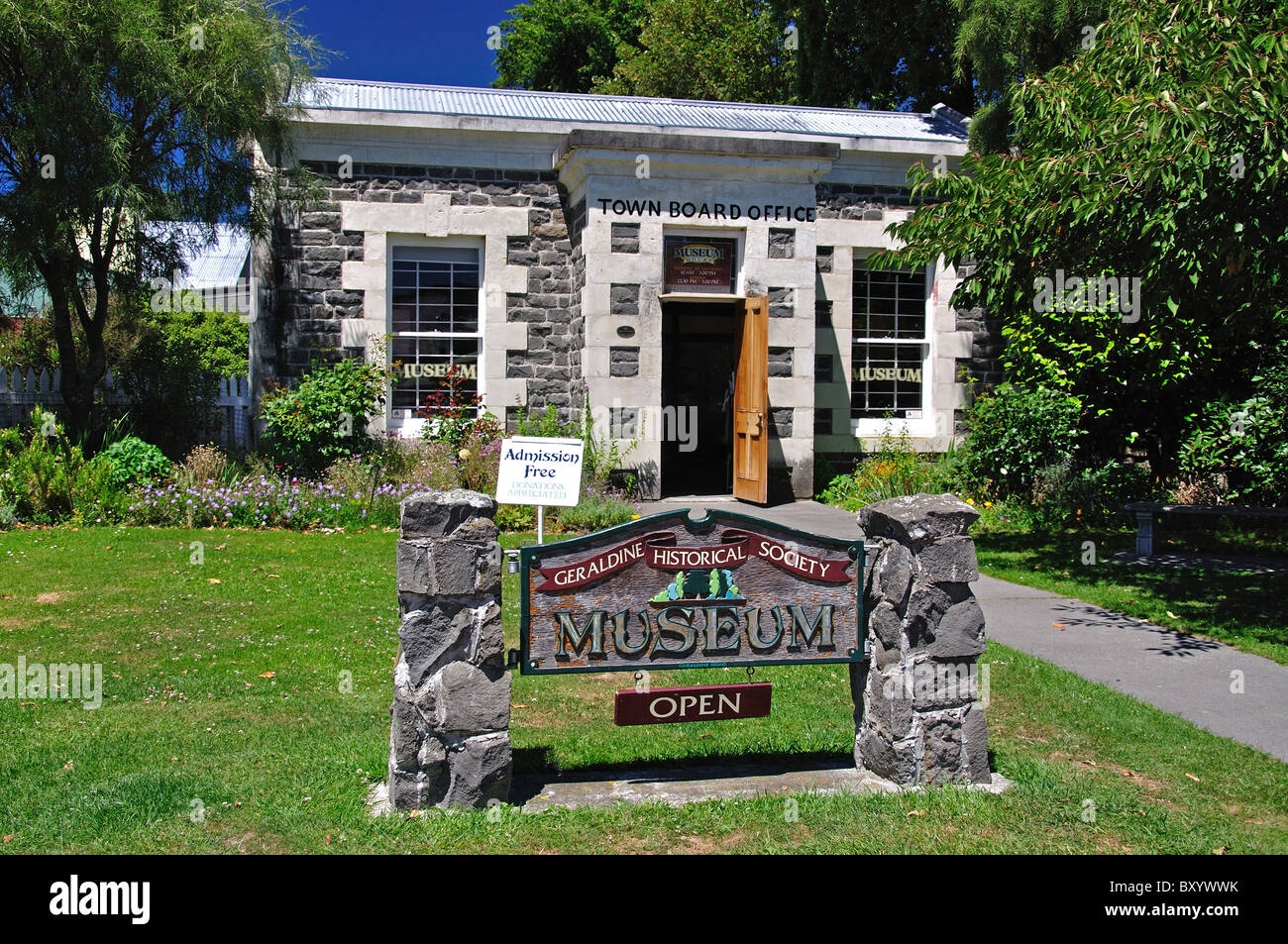 Geraldine Historical Society Museum, Cox Street, Geraldine, Canterbury ...