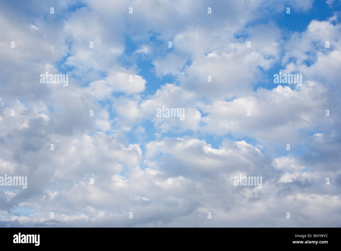 Alto Cumulus clouds Stock Photo - Alamy