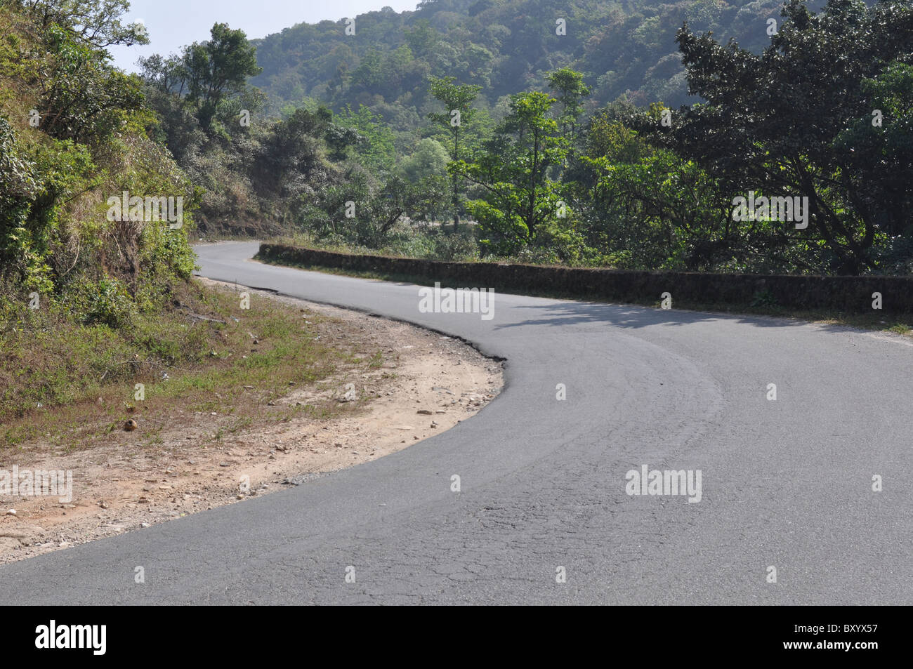 Steep winding road in hi-res stock photography and images - Alamy