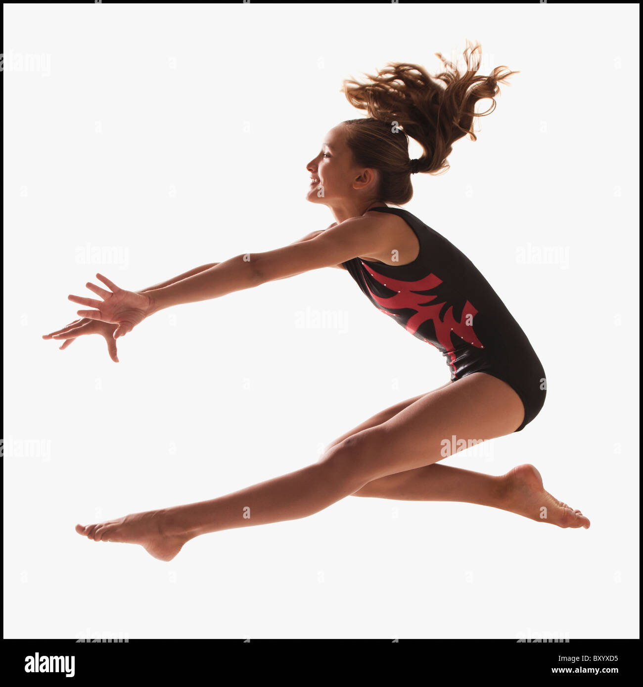Legs Up Gymnastics High Resolution Stock Photography and Images - Alamy