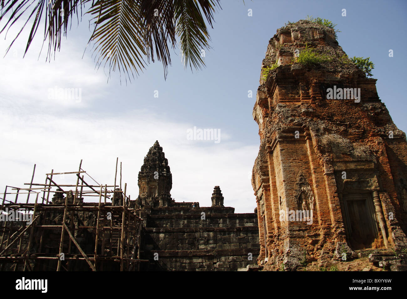 The Bakong, a temple of the early Roluos temple group in Siem Reap ...