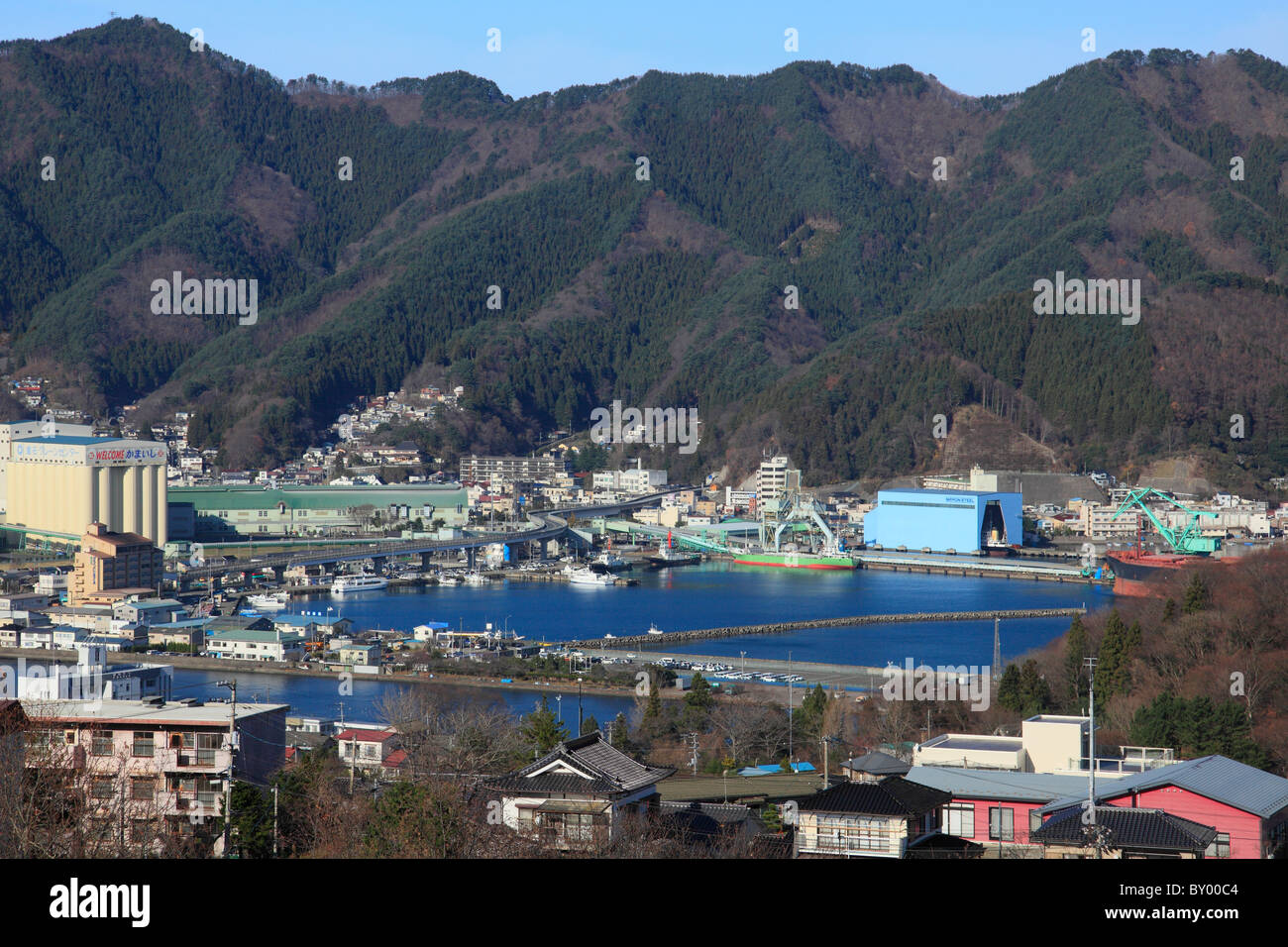 Kamaishi Port, Kamaishi, Iwate, Japan Stock Photo - Alamy