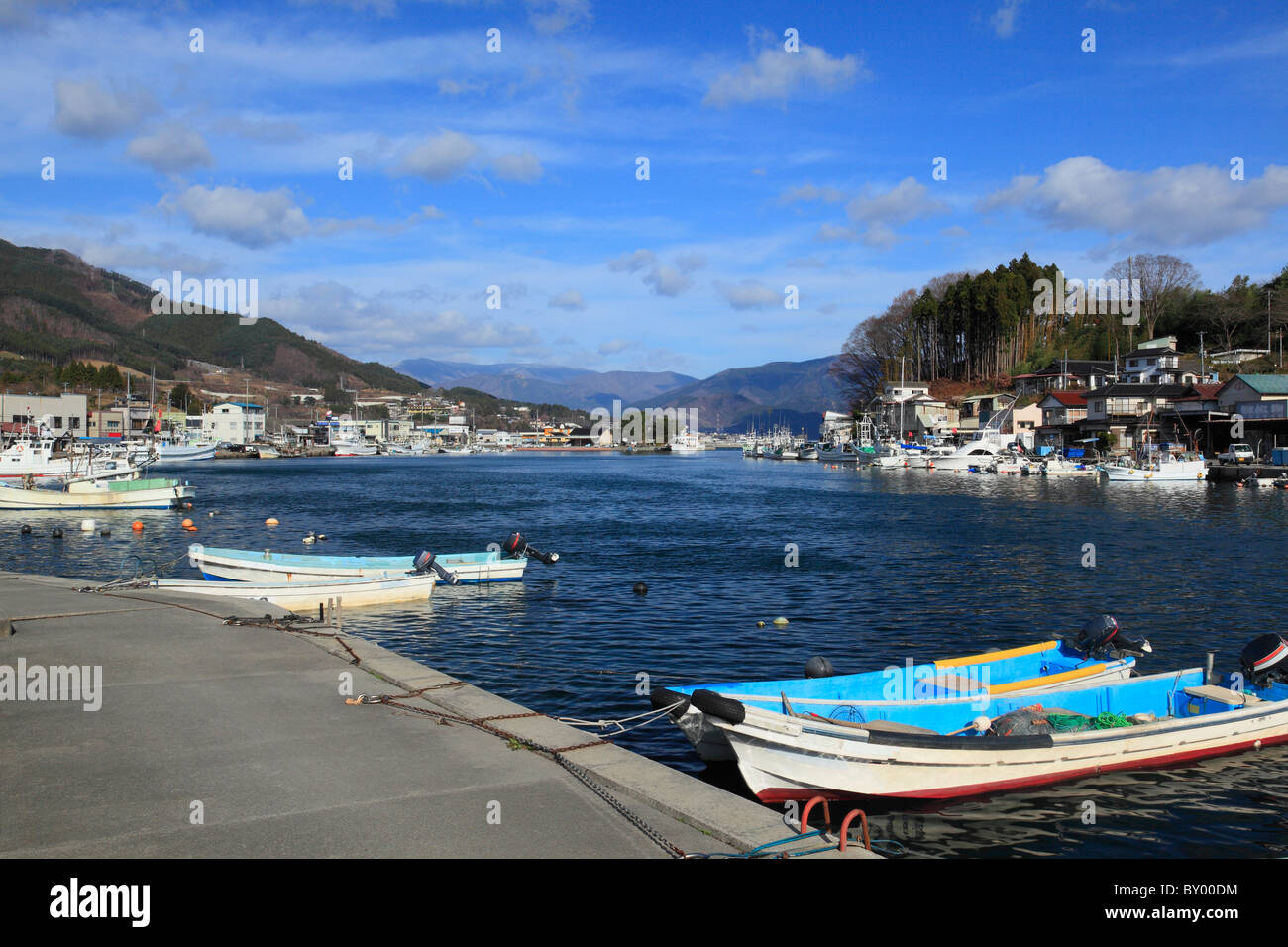 Ofunato Bay, Ofunato, Iwate, Japan Stock Photo - Alamy