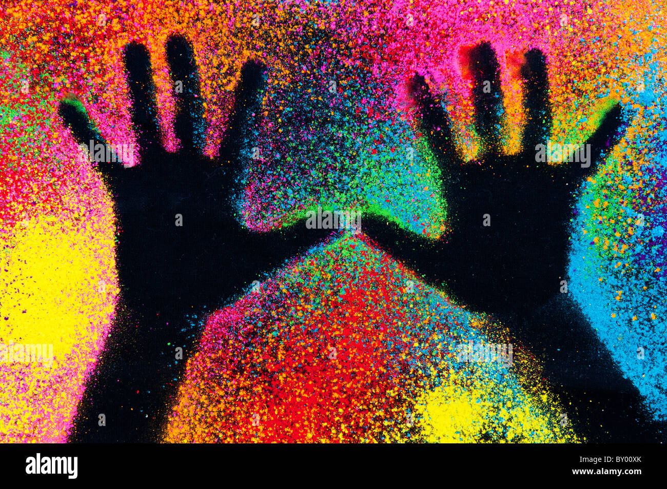 Handprint Child High Resolution Stock Photography and Images - Alamy