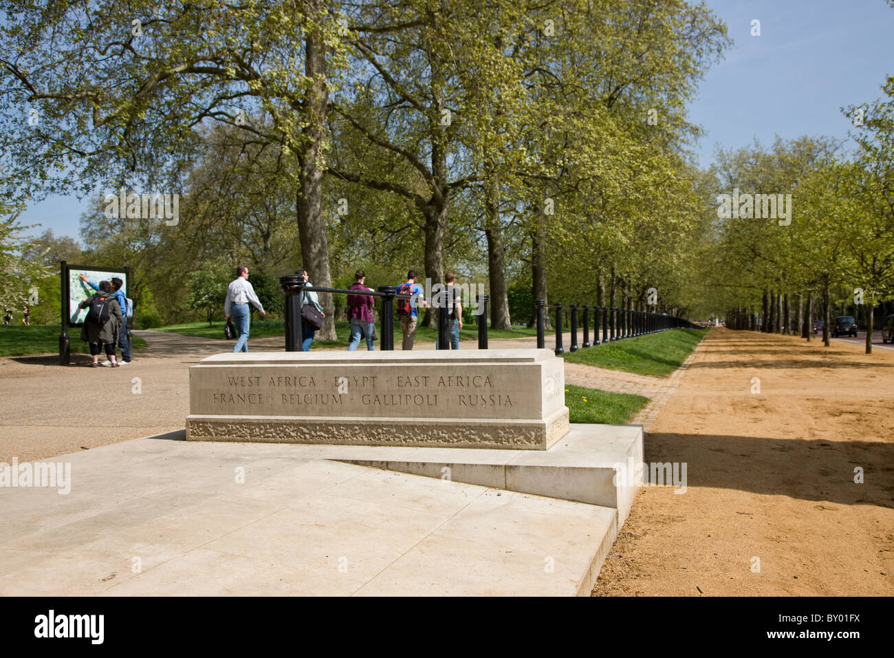 The mall london map hi-res stock photography and images - Alamy