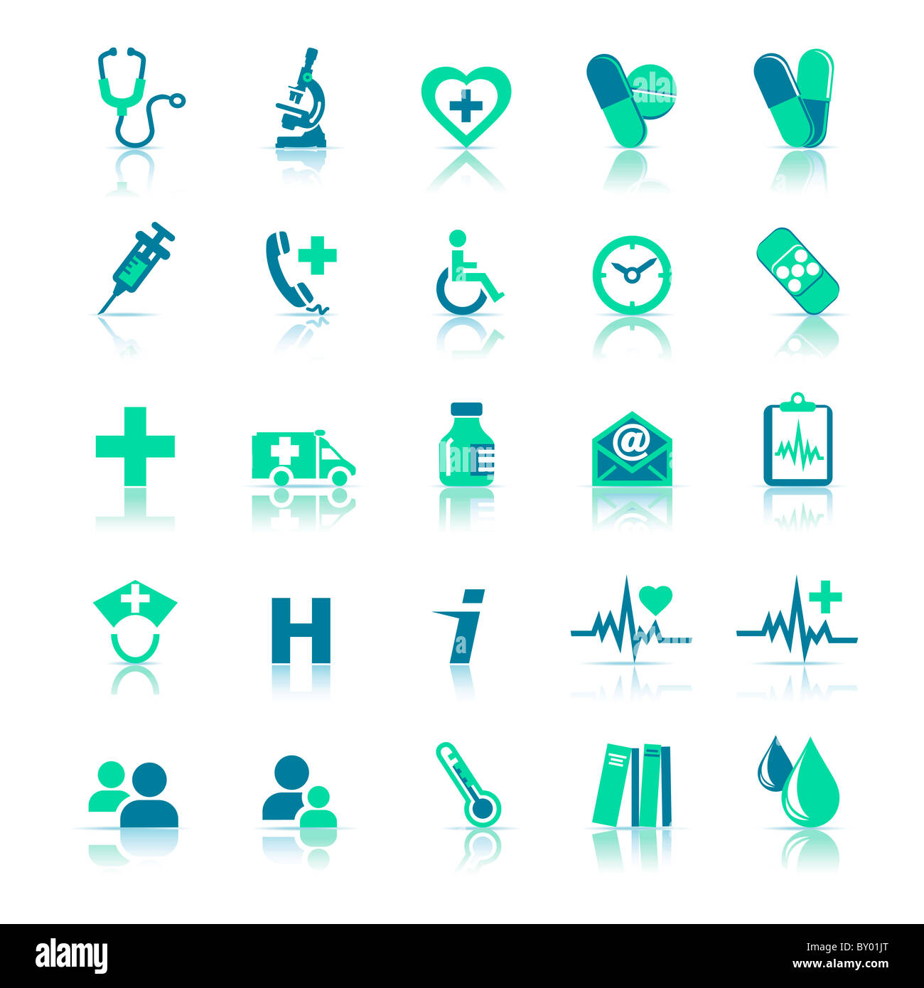 Hospital ambulance nhs Cut Out Stock Images & Pictures - Alamy