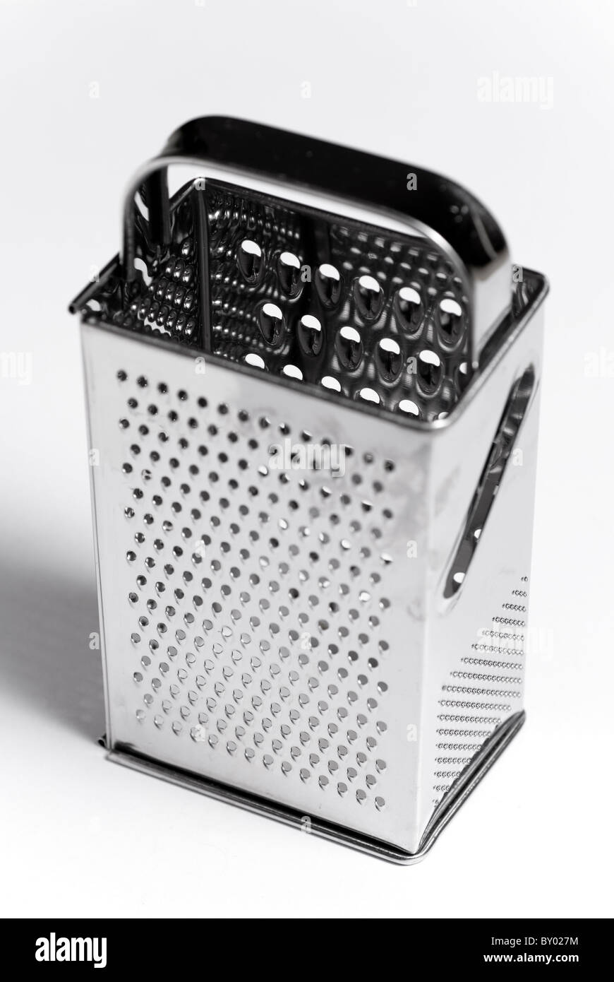food grater on a white background with space for text or cutout Stock ...
