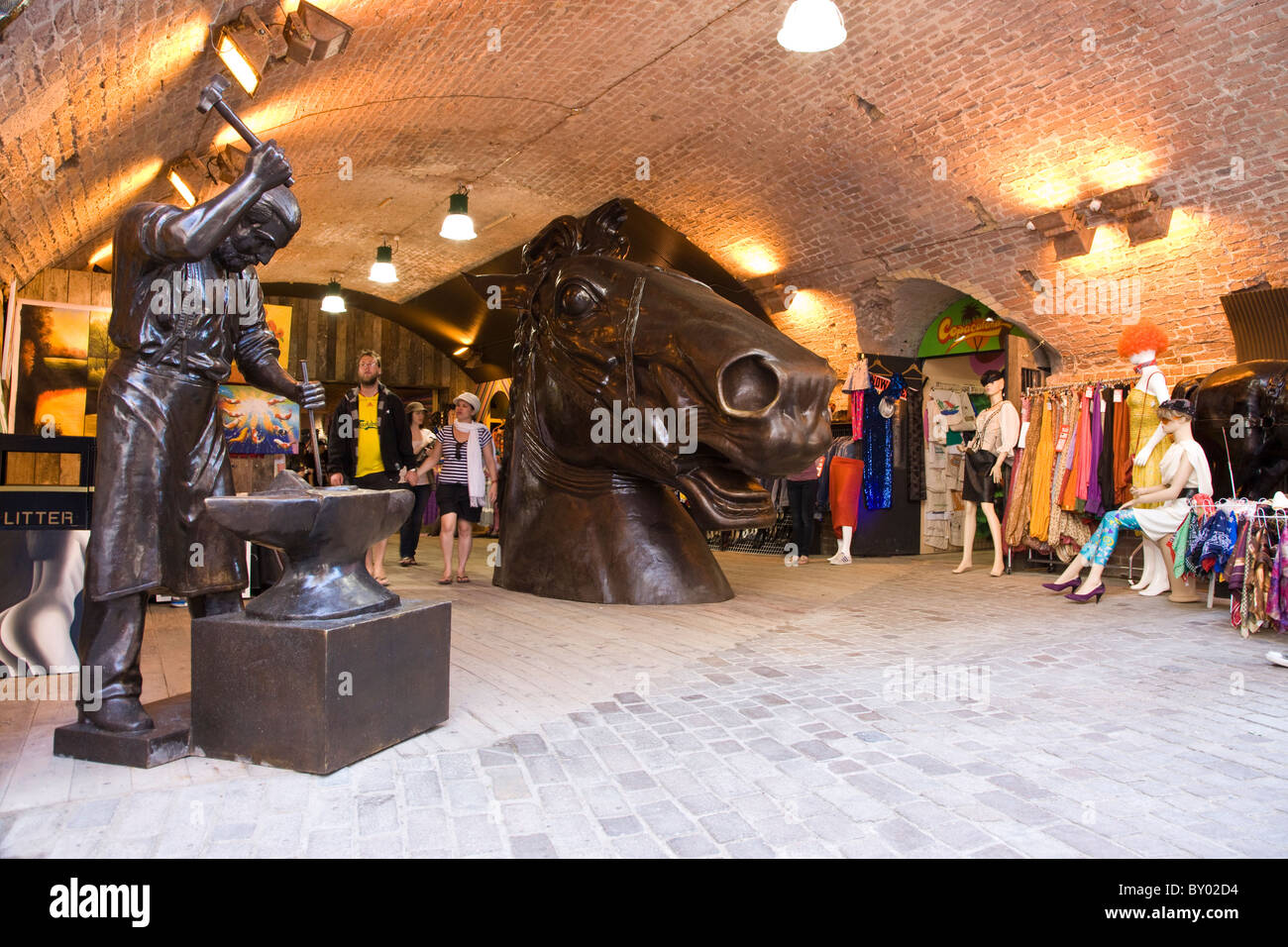 Camden stables market horses hi-res stock photography and images - Alamy