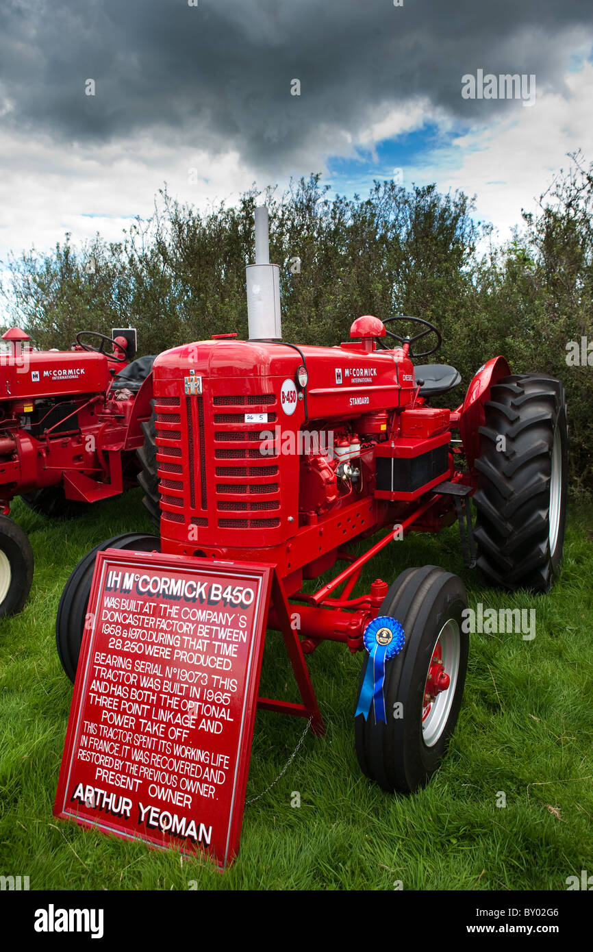 IH McCormick B-450 Standard Tractor at the Egton Agrecultural Show ...