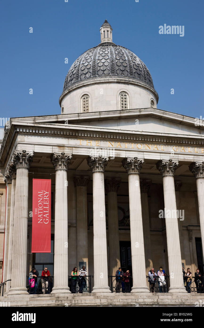 National Gallery In Trafalgar Square High Resolution Stock Photography ...