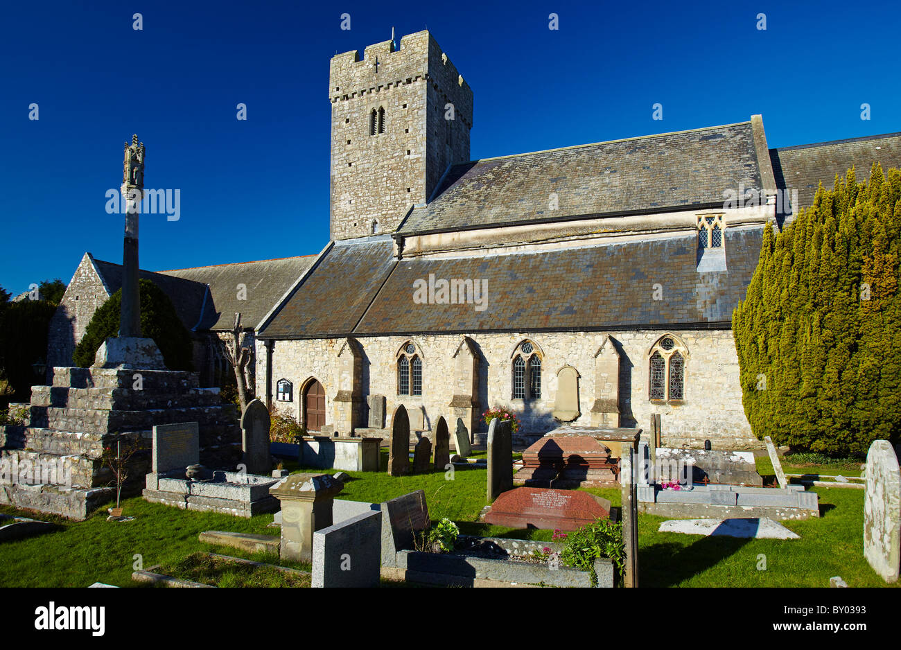 St illtyd's church glamorgan hi-res stock photography and images - Alamy