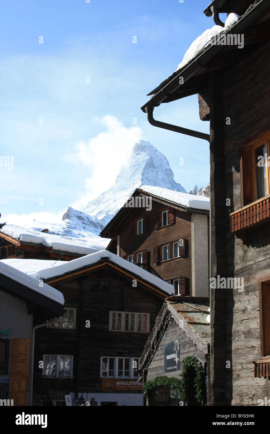 Views of Zermatt Stock Photo - Alamy