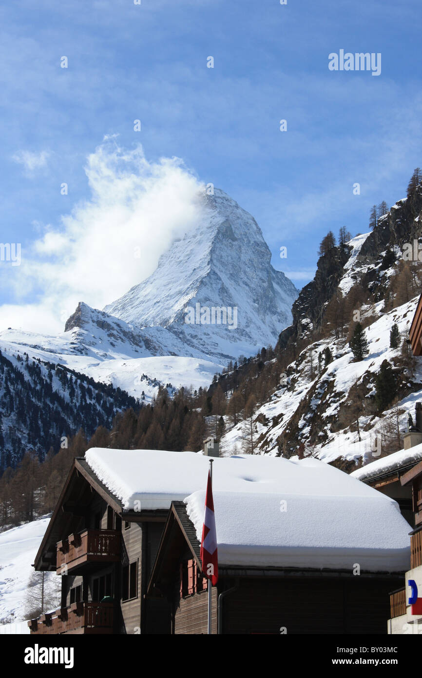 Views of Zermatt Stock Photo - Alamy