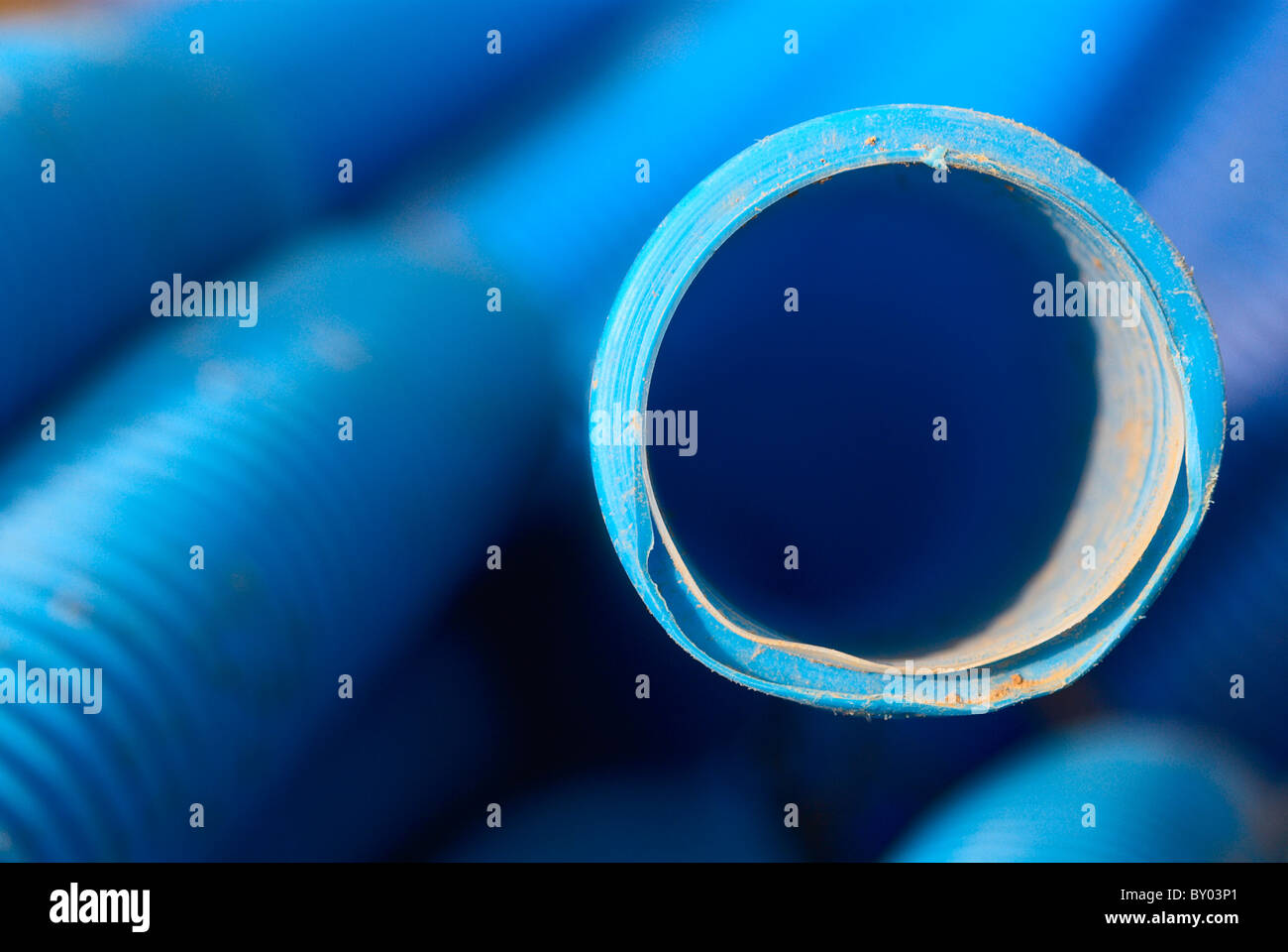 Stack of pipes on a building merchant yard Stock Photo - Alamy