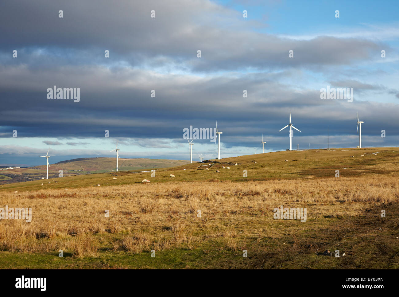 South wales wind farm hi-res stock photography and images - Alamy