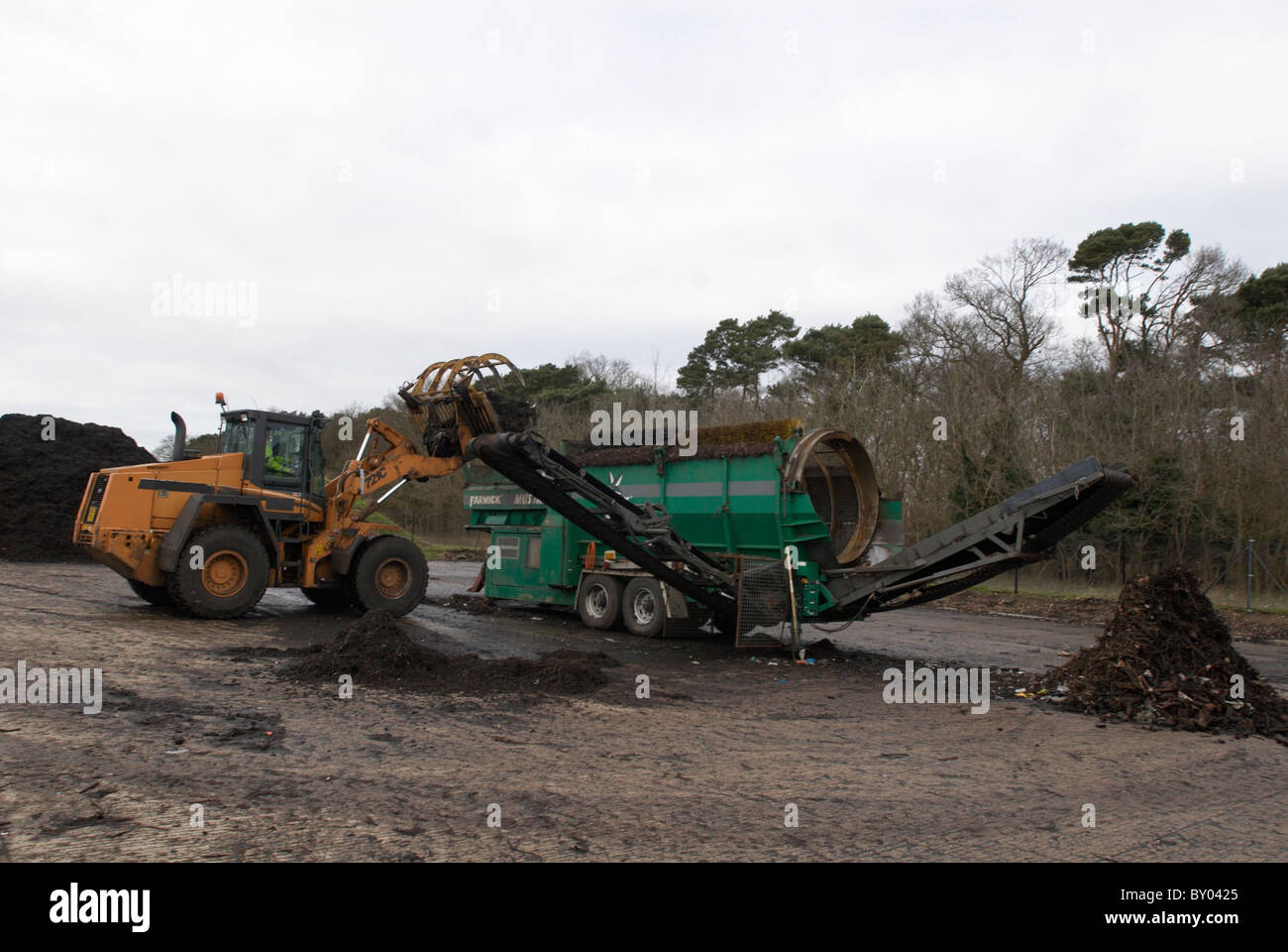 Composting machine hi-res stock photography and images - Alamy