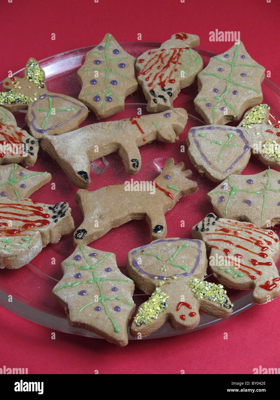 Festive biscuits hi-res stock photography and images - Alamy