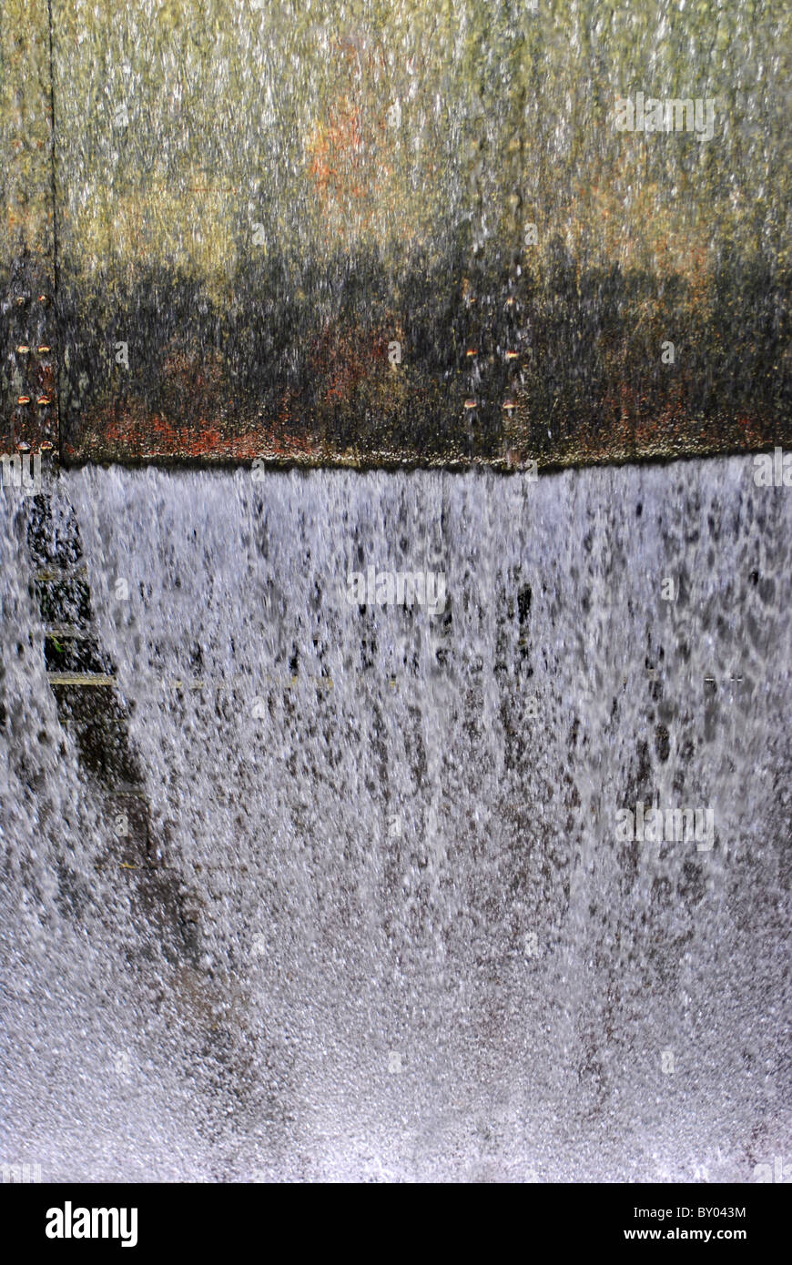 artificial waterfall water Stock Photo - Alamy