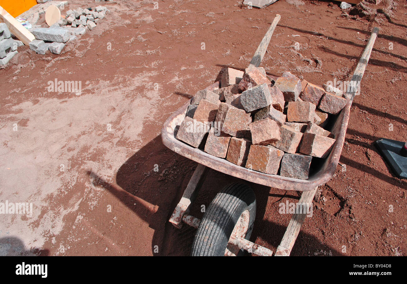 tools for working stone hammer chisel Stock Photo - Alamy