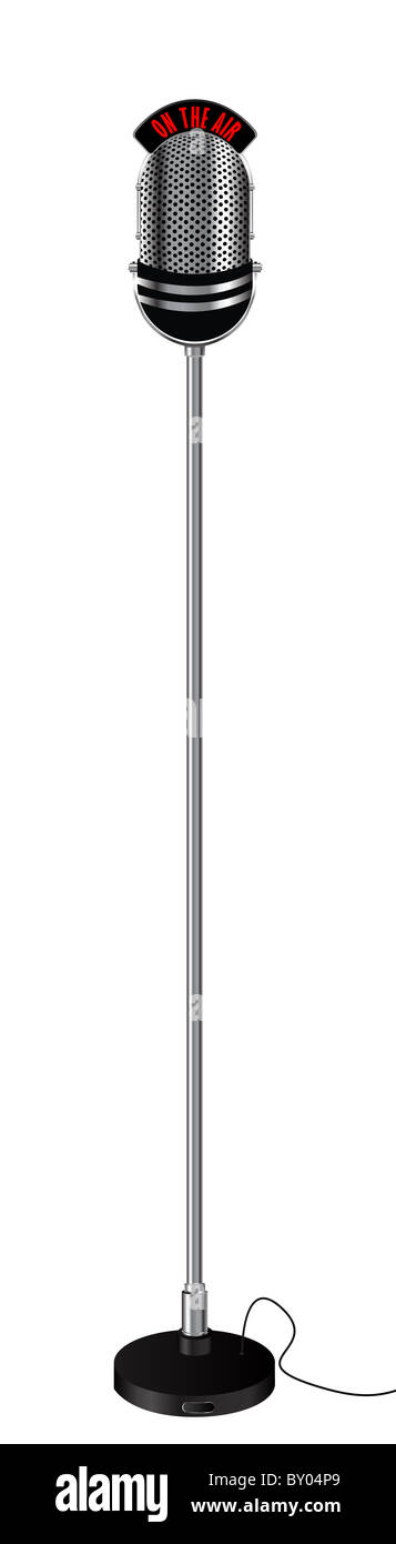 1950s singing microphone hi-res stock photography and images - Alamy