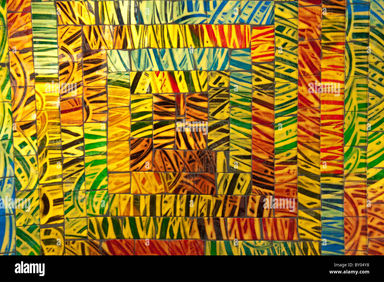 Oblong shaped mosaic hi-res stock photography and images - Alamy