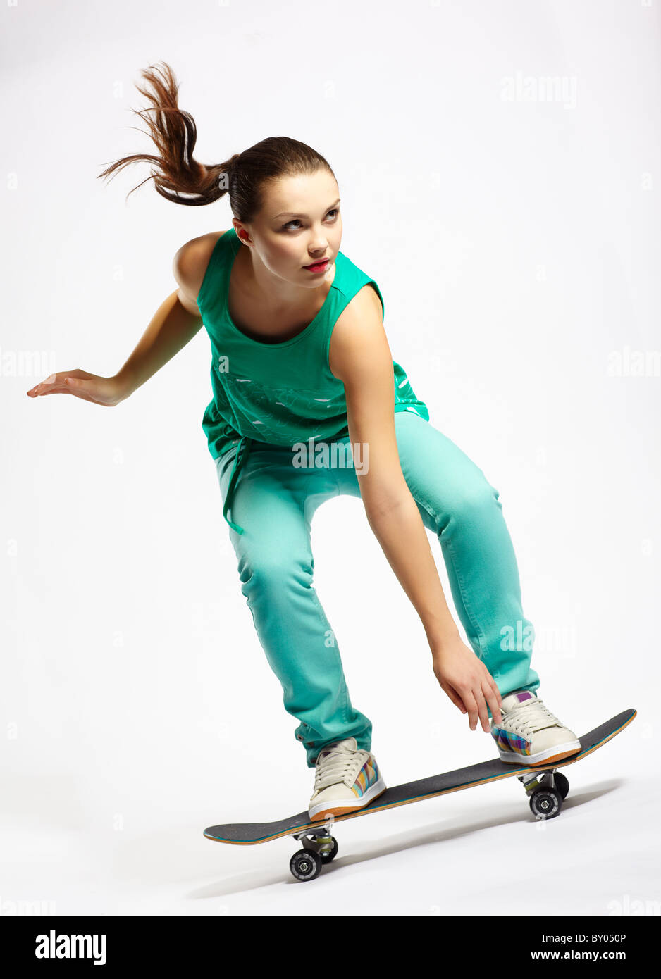 Girl skateboard competition hi-res stock photography and images - Alamy